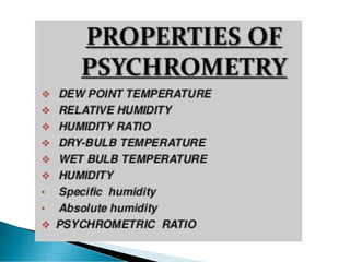 Properties of air water mixtures | PDF