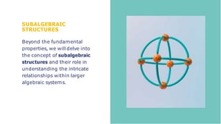 properties of algebraic system distric m | PPT