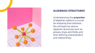 properties of algebraic system distric m | PPT
