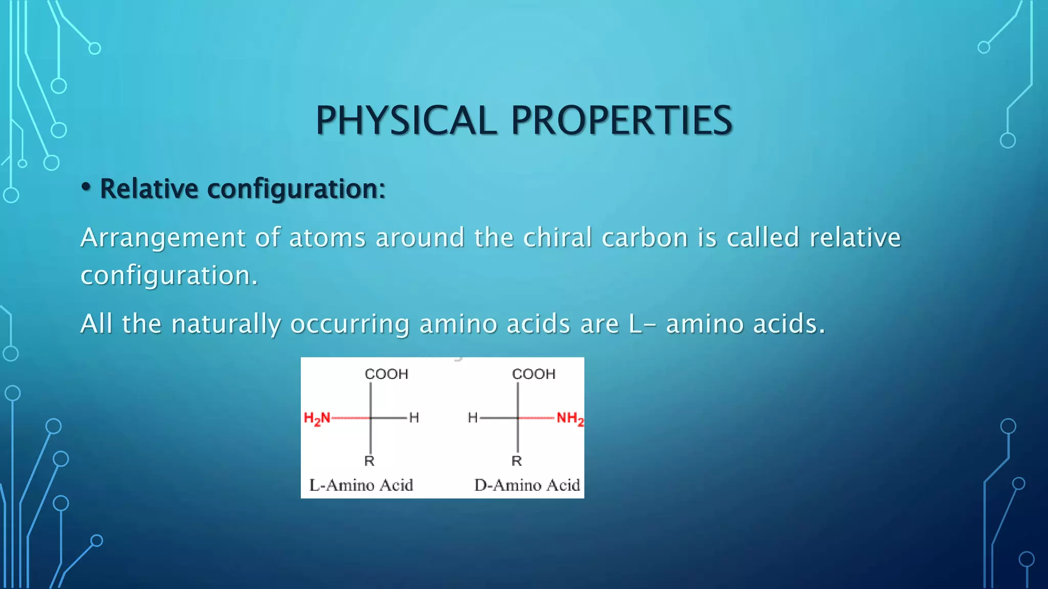 Properties of amino acids | PPTX