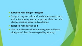 Properties of amino acids | PPTX