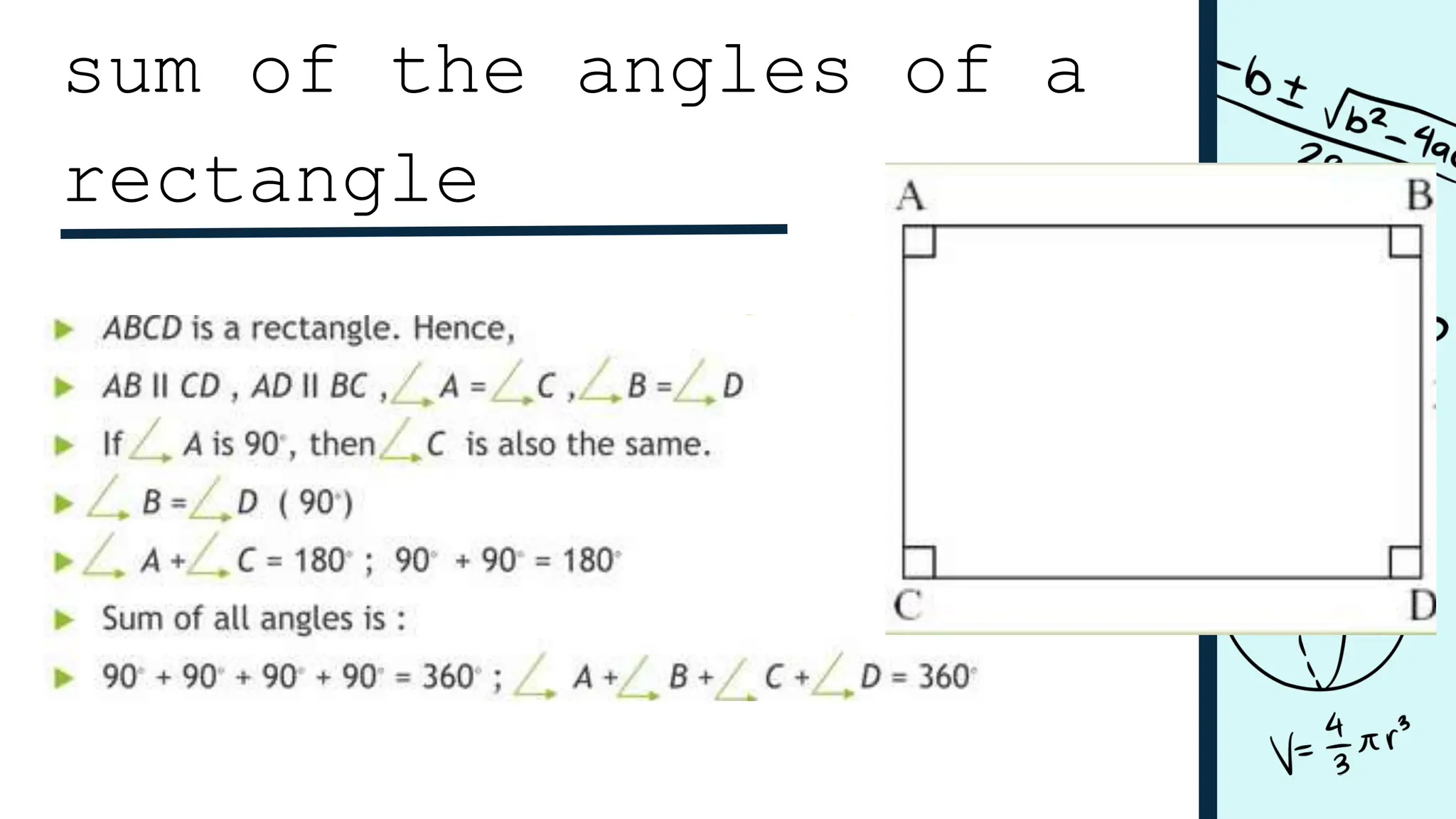 Properties of a Rectangle - GROUP II.pptx