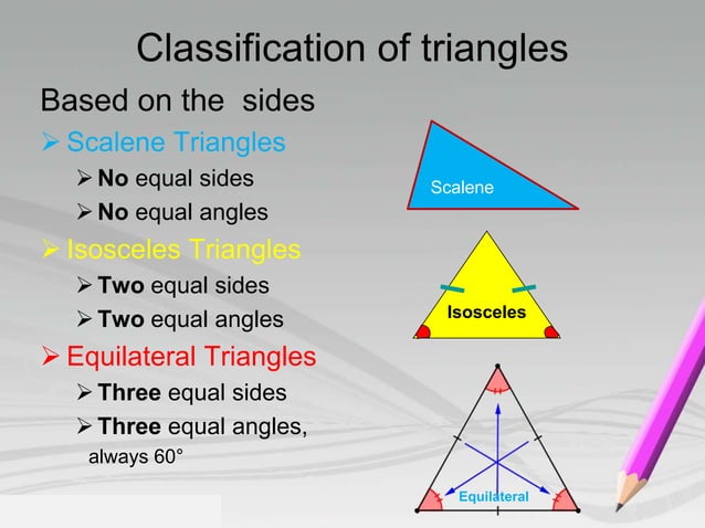 Properties of a triangle | PPTX