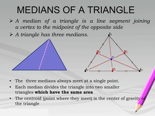 Properties of a triangle | PPTX