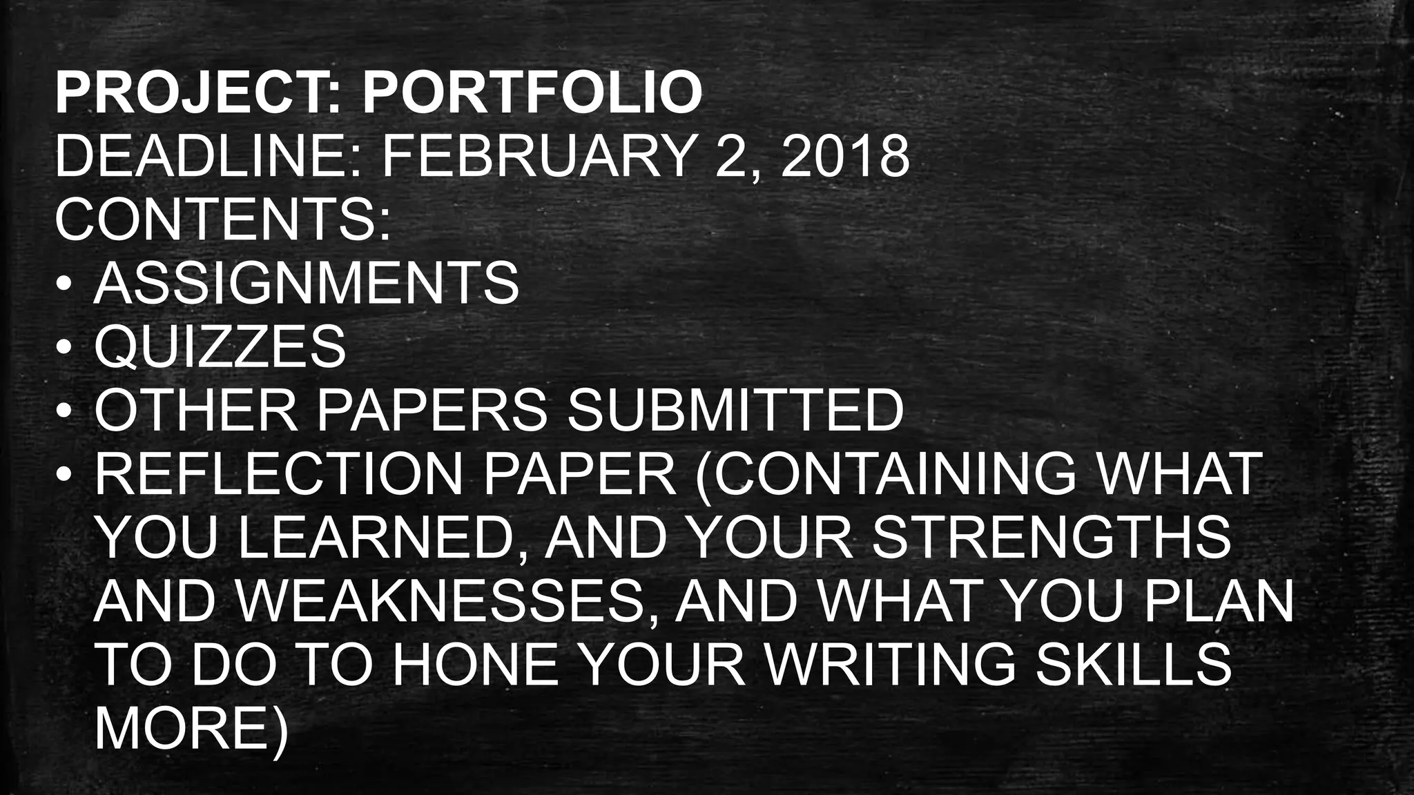 Properties of a well written text | PPTX