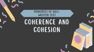Properties of a well written text in Reading and Writing Subject | PPTX