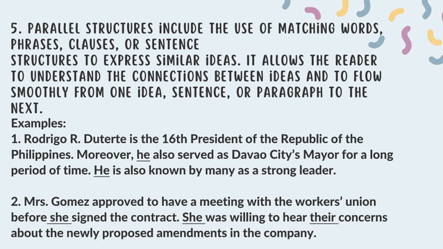 Properties of a well written text in Reading and Writing Subject | PPTX ...