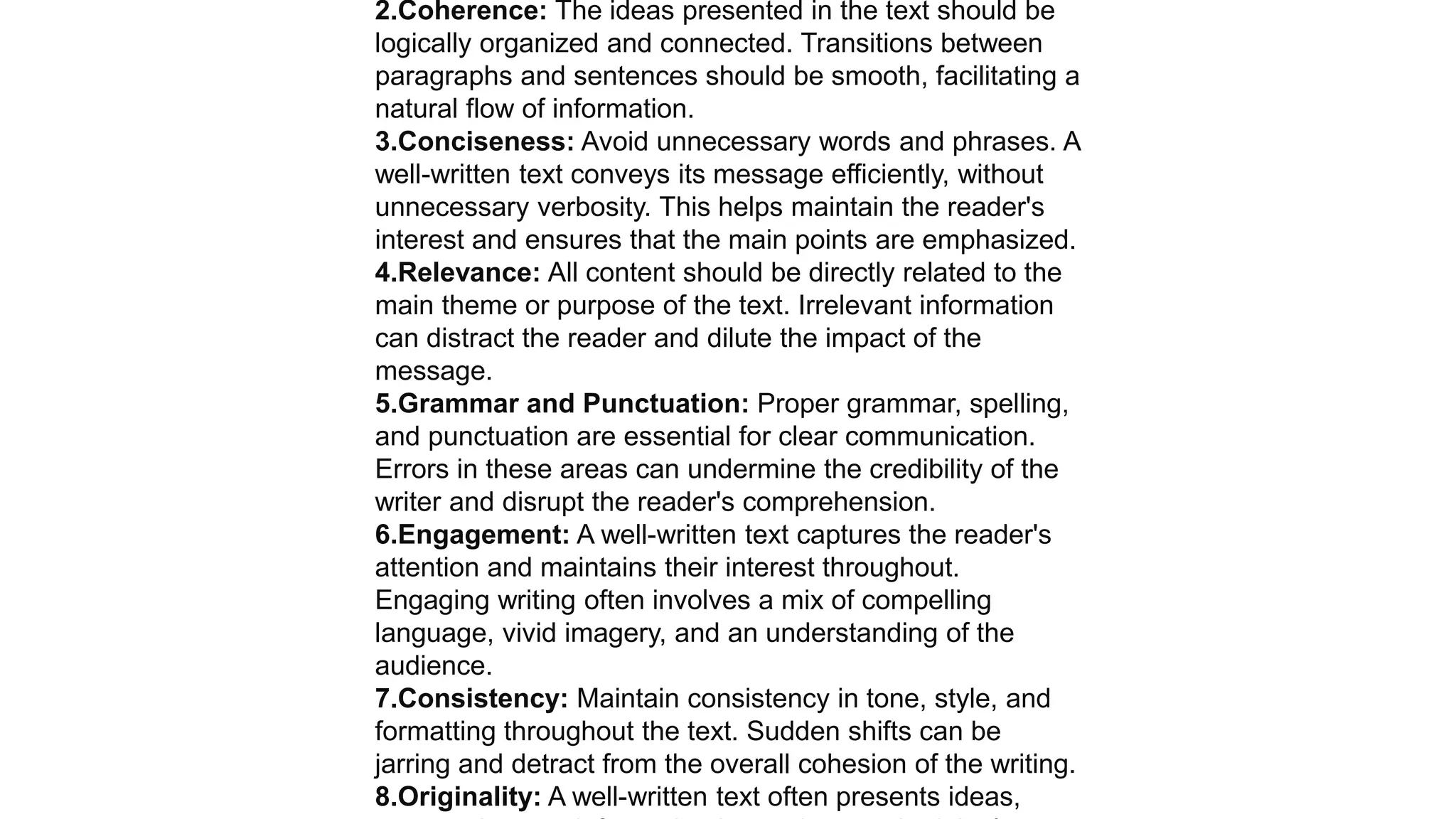 PROPERTIES OF TEXT IN READING AND WRITING SKILLS | PPTX