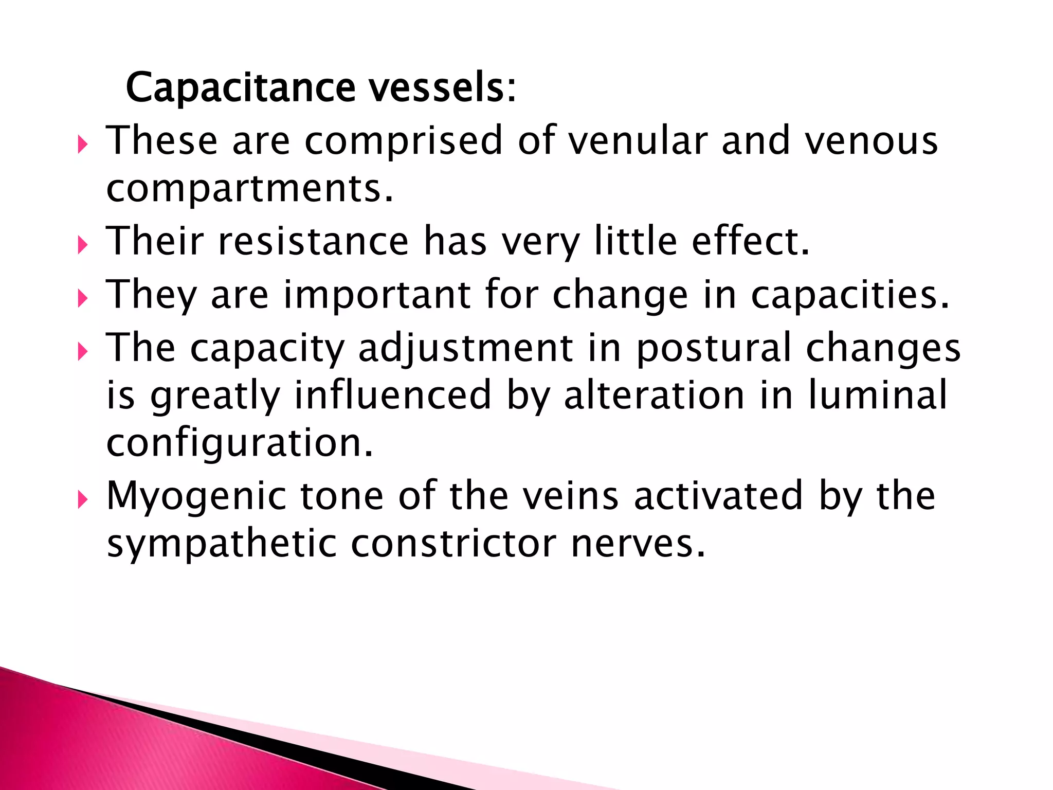 Properties of blood vessels | PPTX