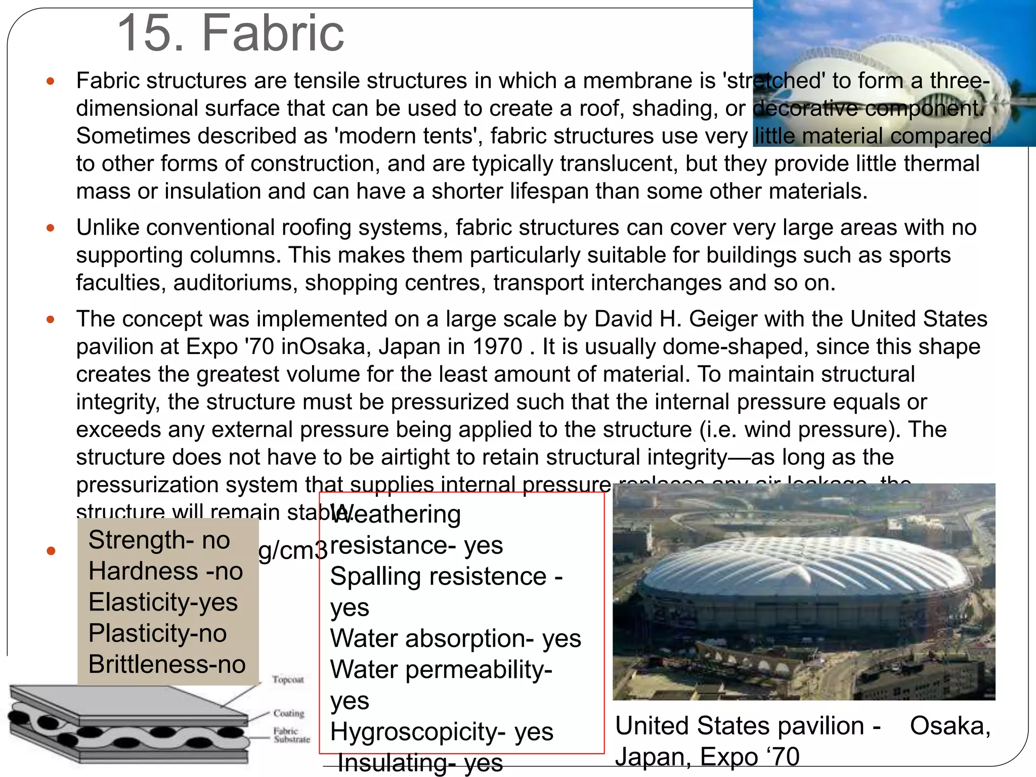 Properties of building materials part 2 | PPTX