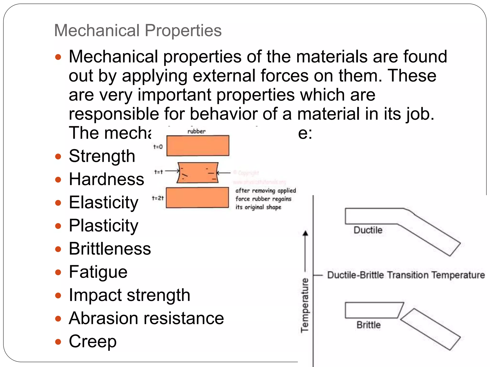 Properties of building materials part 2 | PPTX