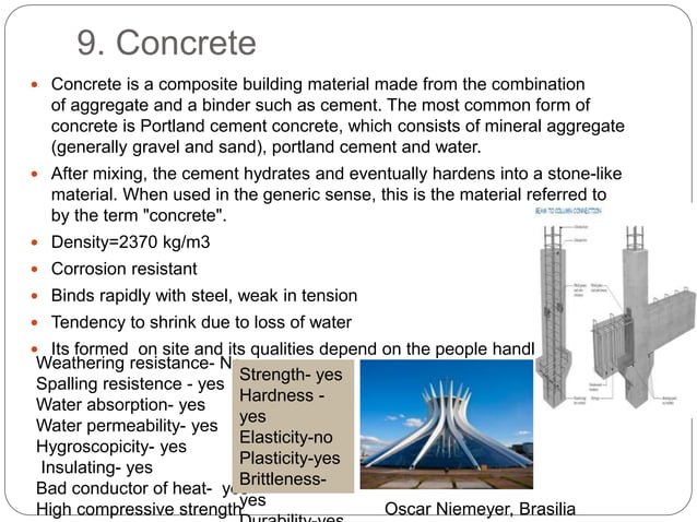 Properties of building materials part 2 | PPTX