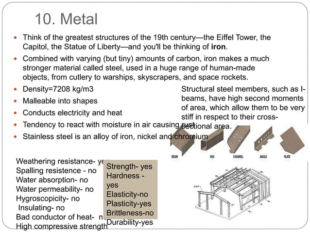 Properties of building materials part 2 | PPTX
