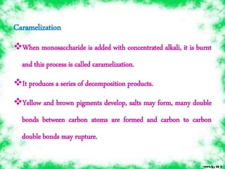 Properties of carbohydrates | PPTX