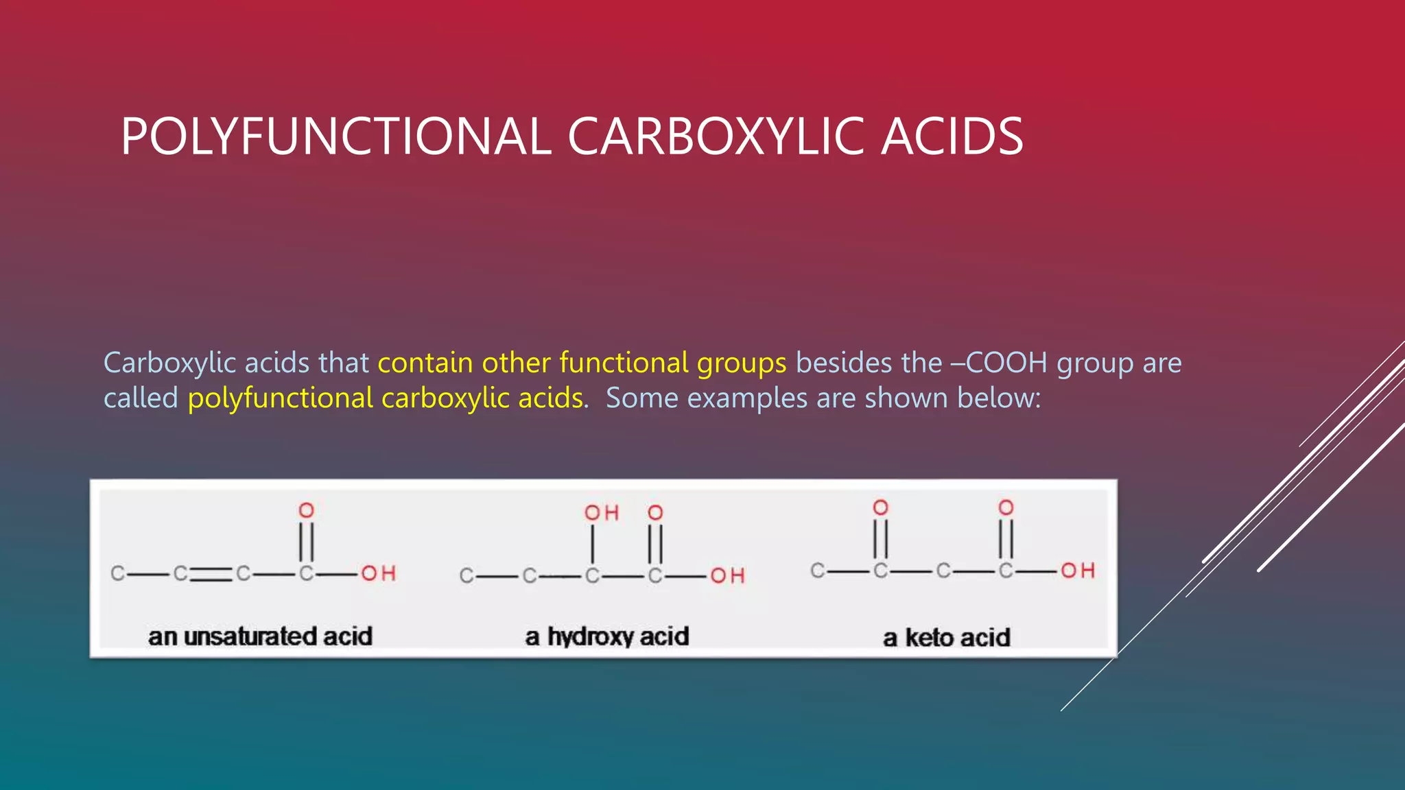 Properties of Carboxylic Acids and Esters.pptx | Chemistry | Science