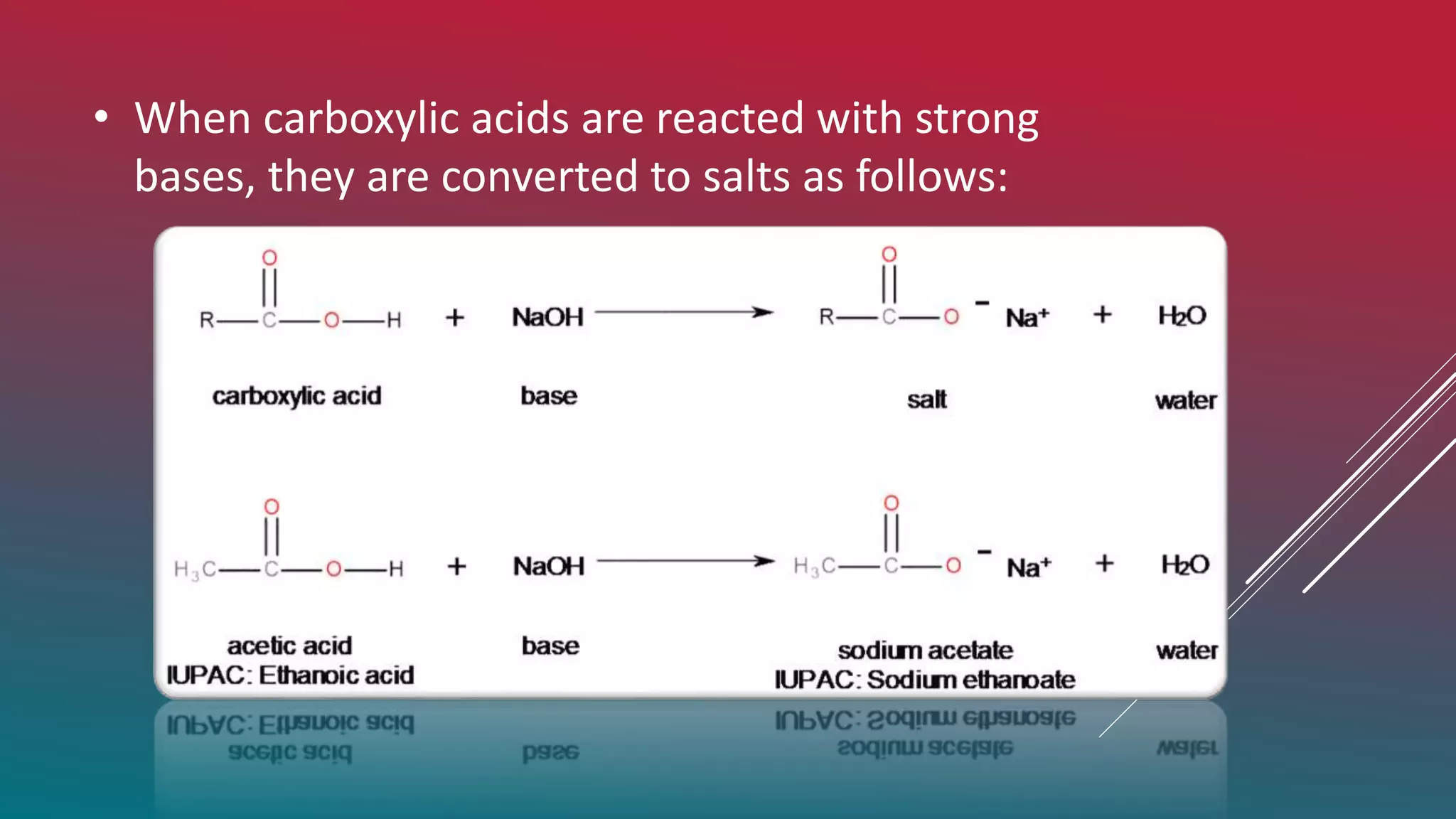 Properties of Carboxylic Acids and Esters.pptx | Chemistry | Science