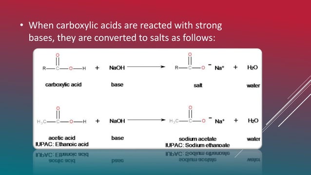 Properties of Carboxylic Acids and Esters.pptx | Chemistry | Science