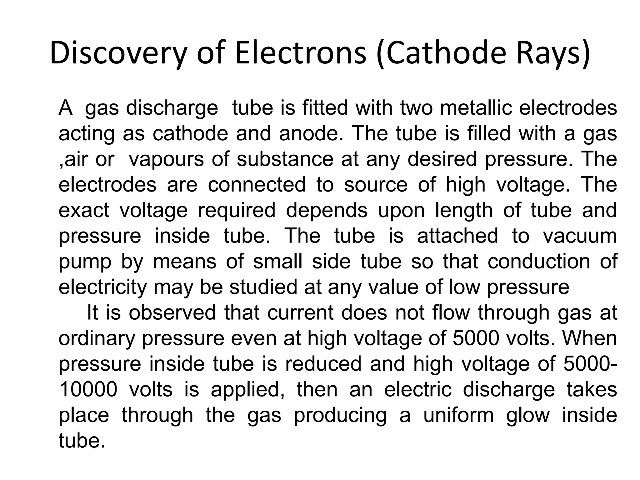 Properties of cathode rays | PPTX