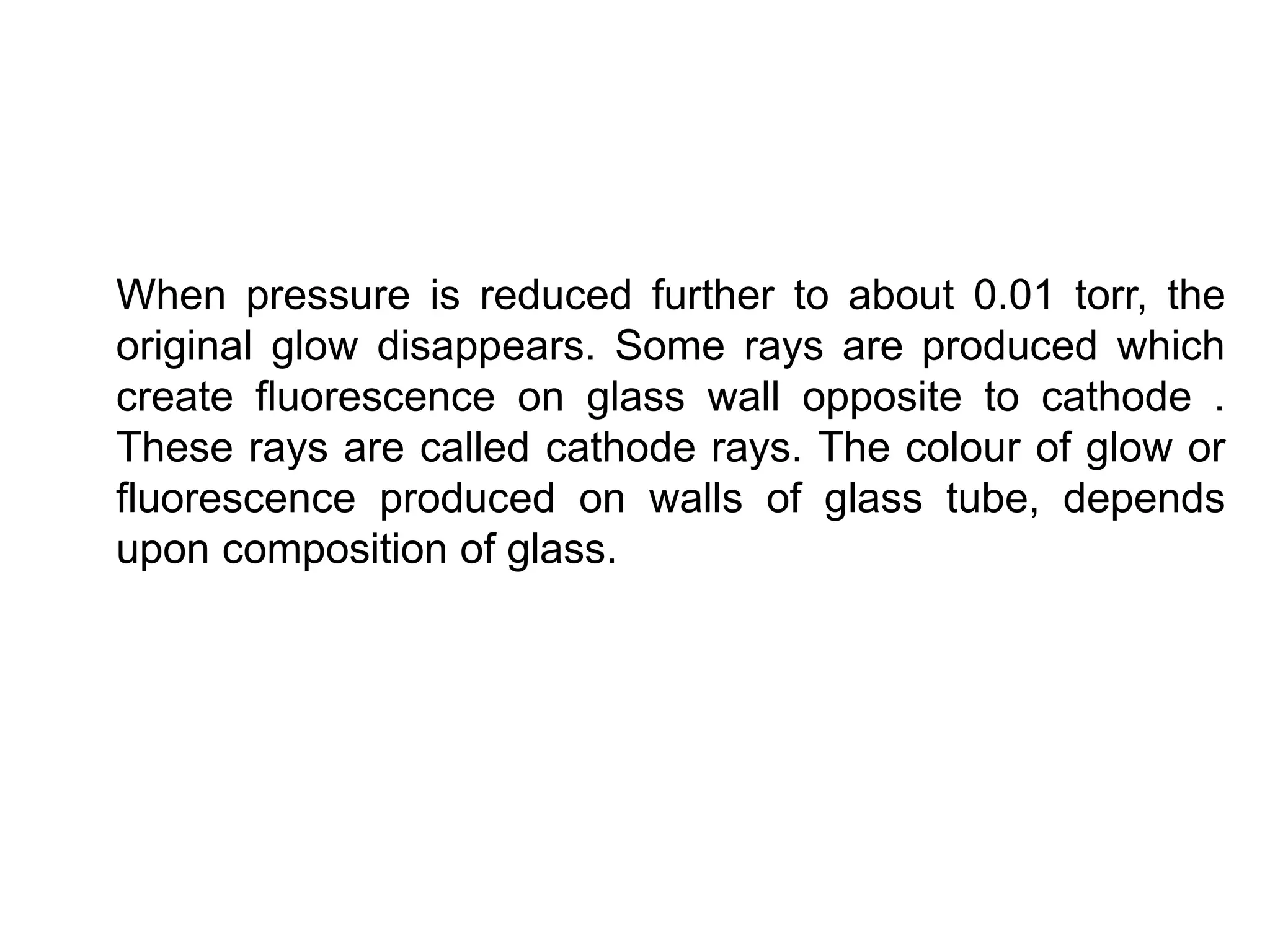 Properties of cathode rays | PPTX