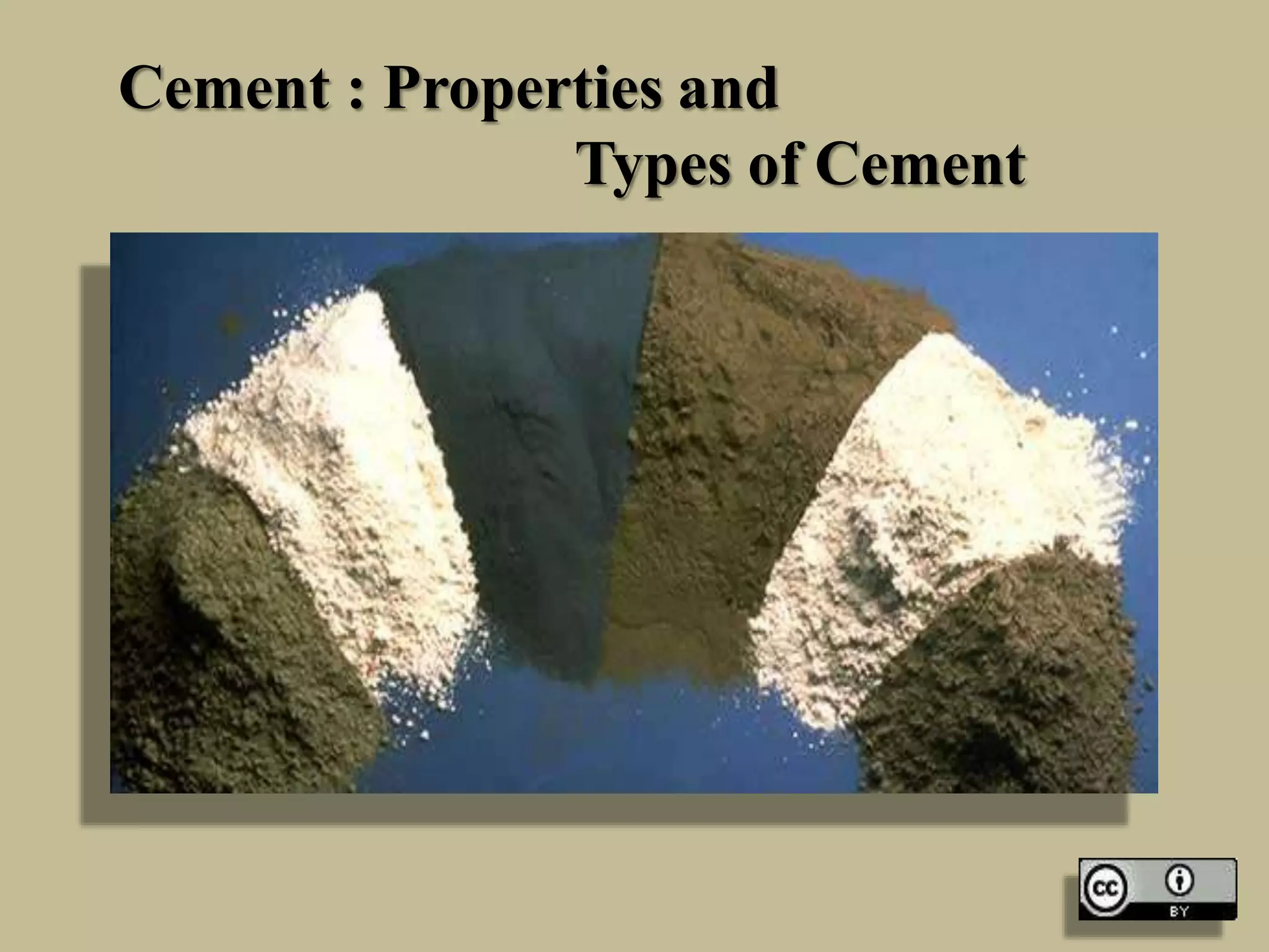 Properties of Cement | PPTX
