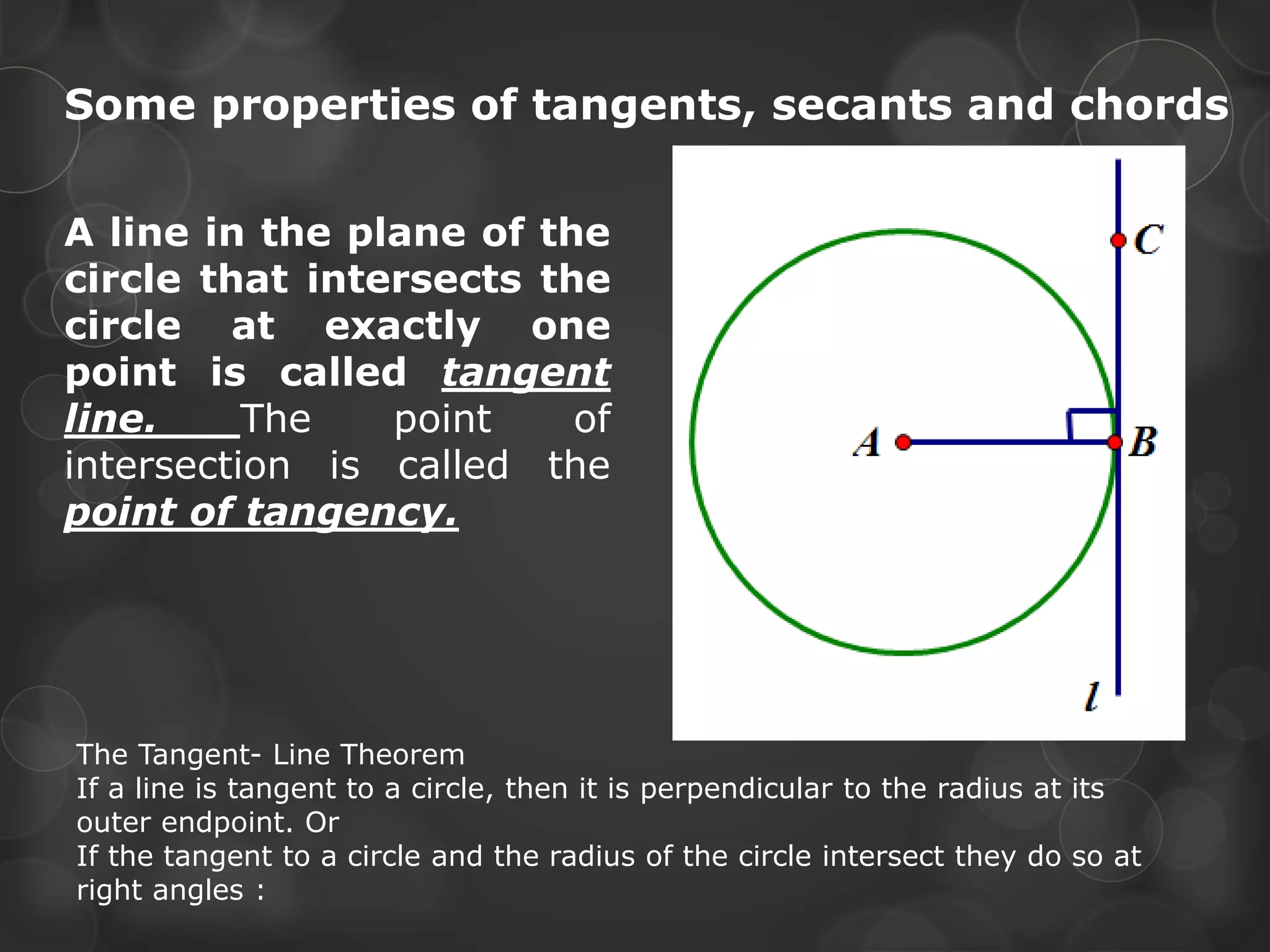 Properties of circle | PPTX