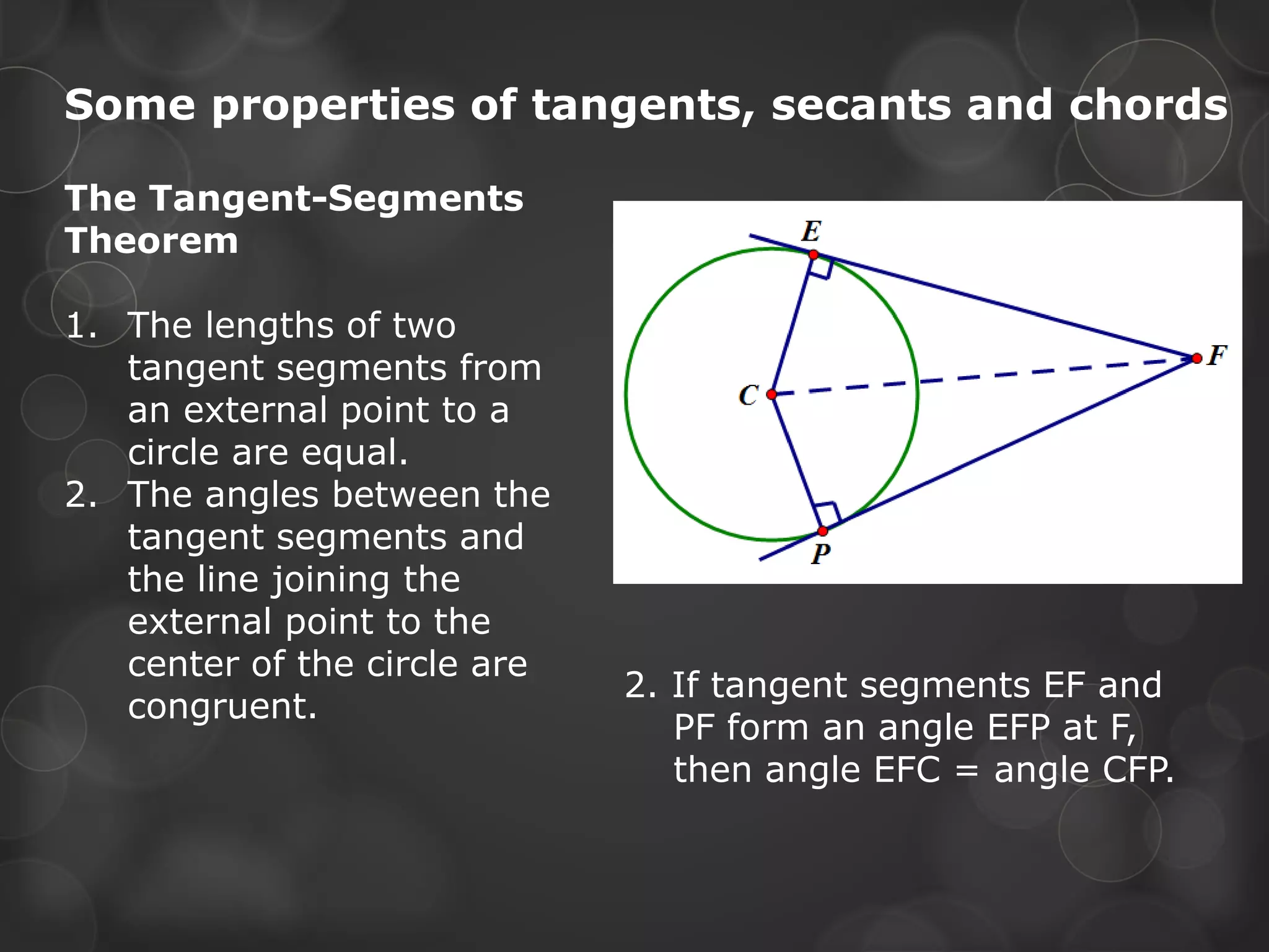 Properties of circle | PPTX
