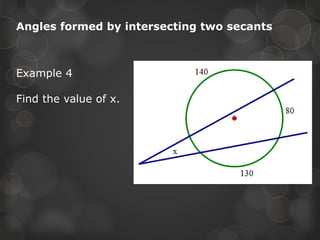 Properties of circle | PPTX