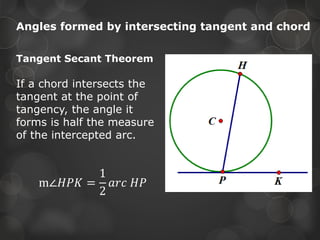 Properties of circle | PPTX