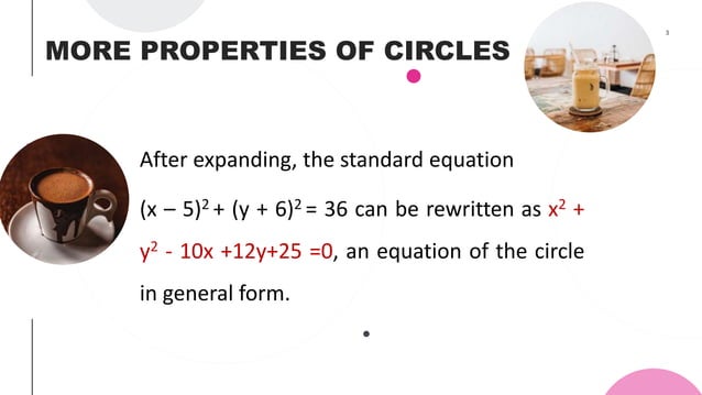 General equation of a circle | PPTX