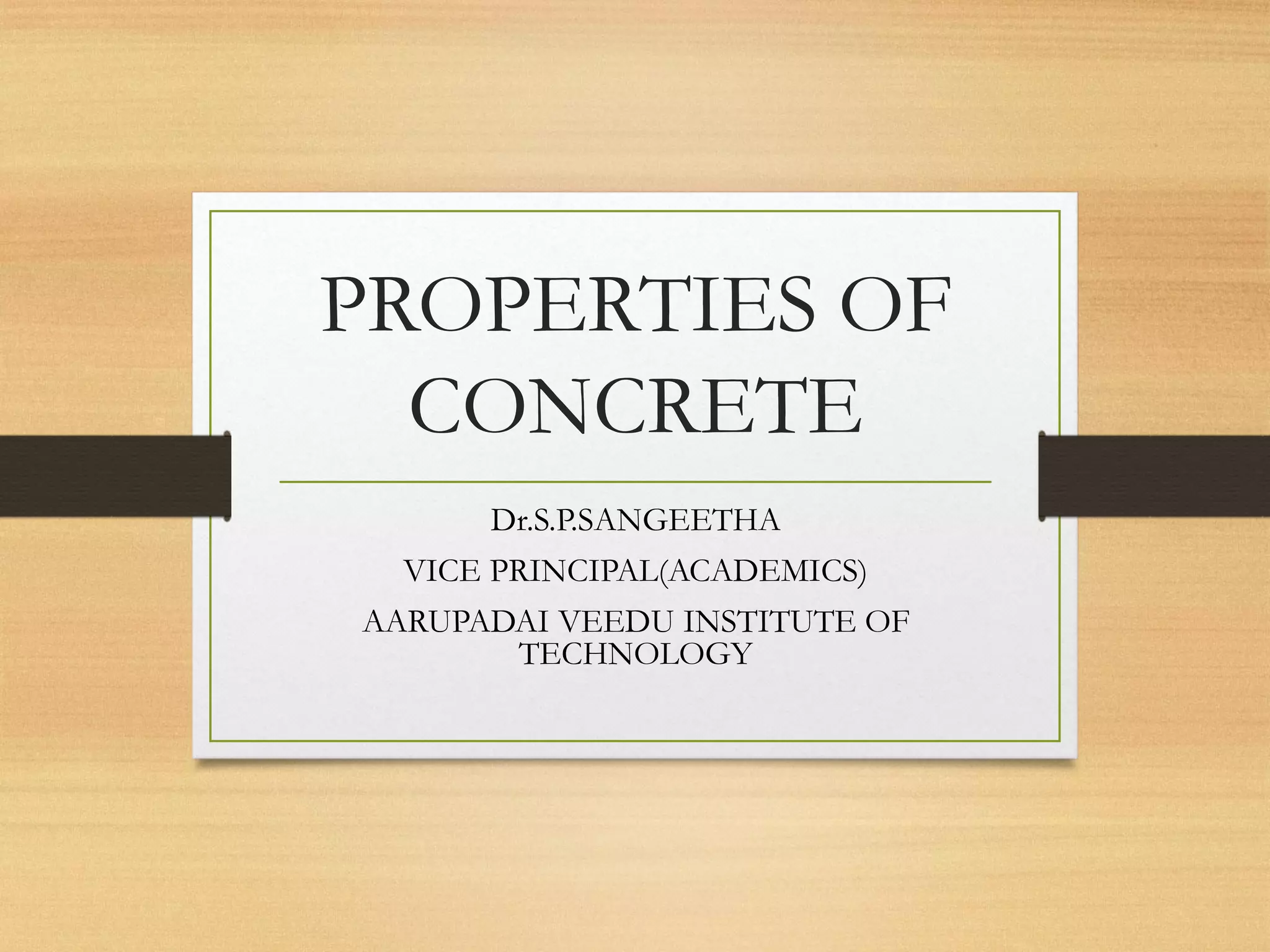Properties of concrete | PDF