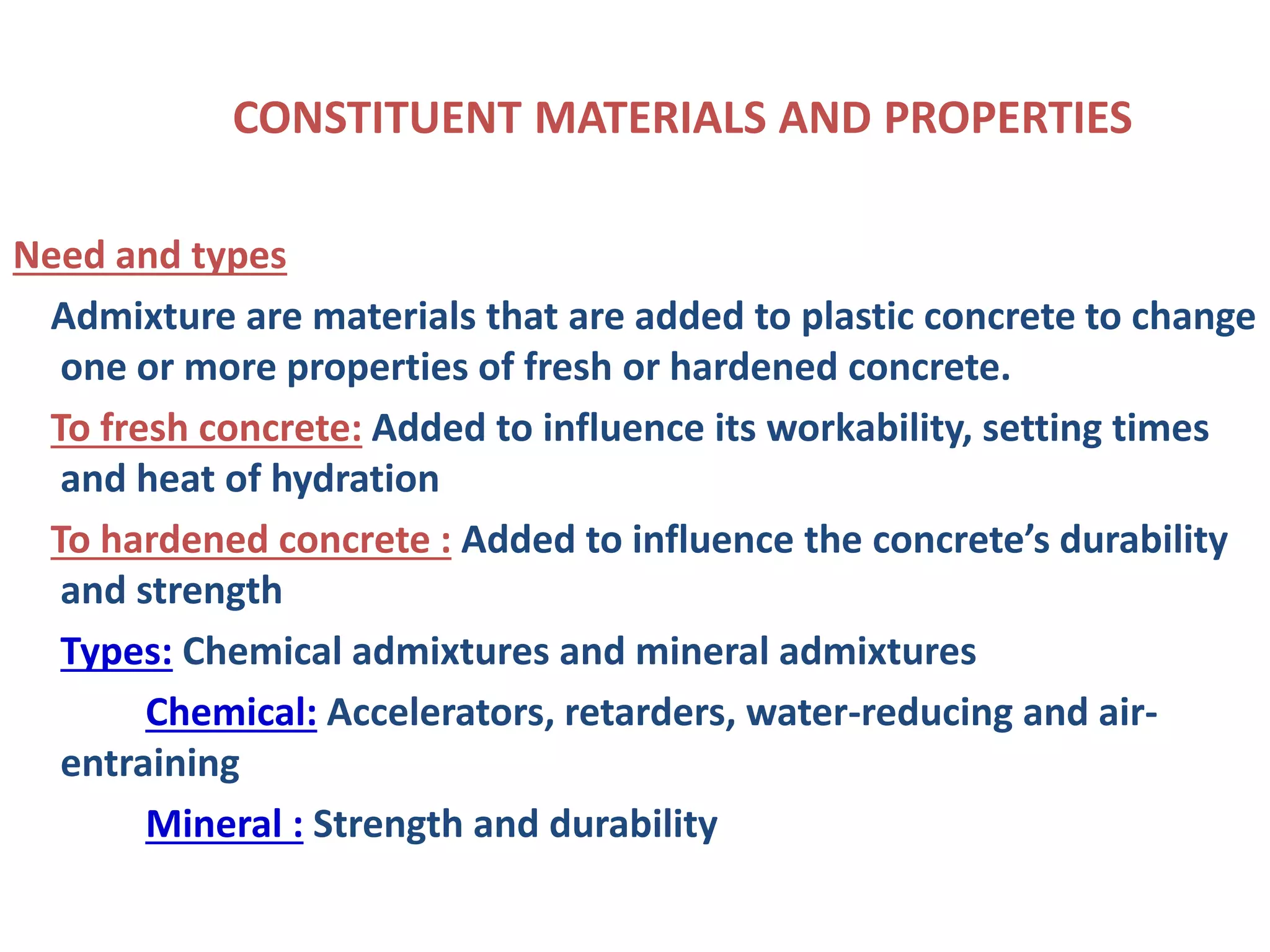 Properties of concrete | PDF