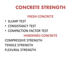 Properties of concrete | PDF