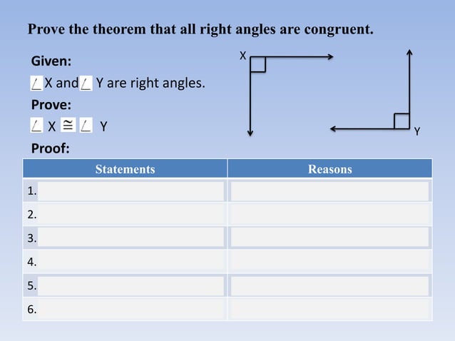 Two-Column Proofs | PPTX | Physics | Science