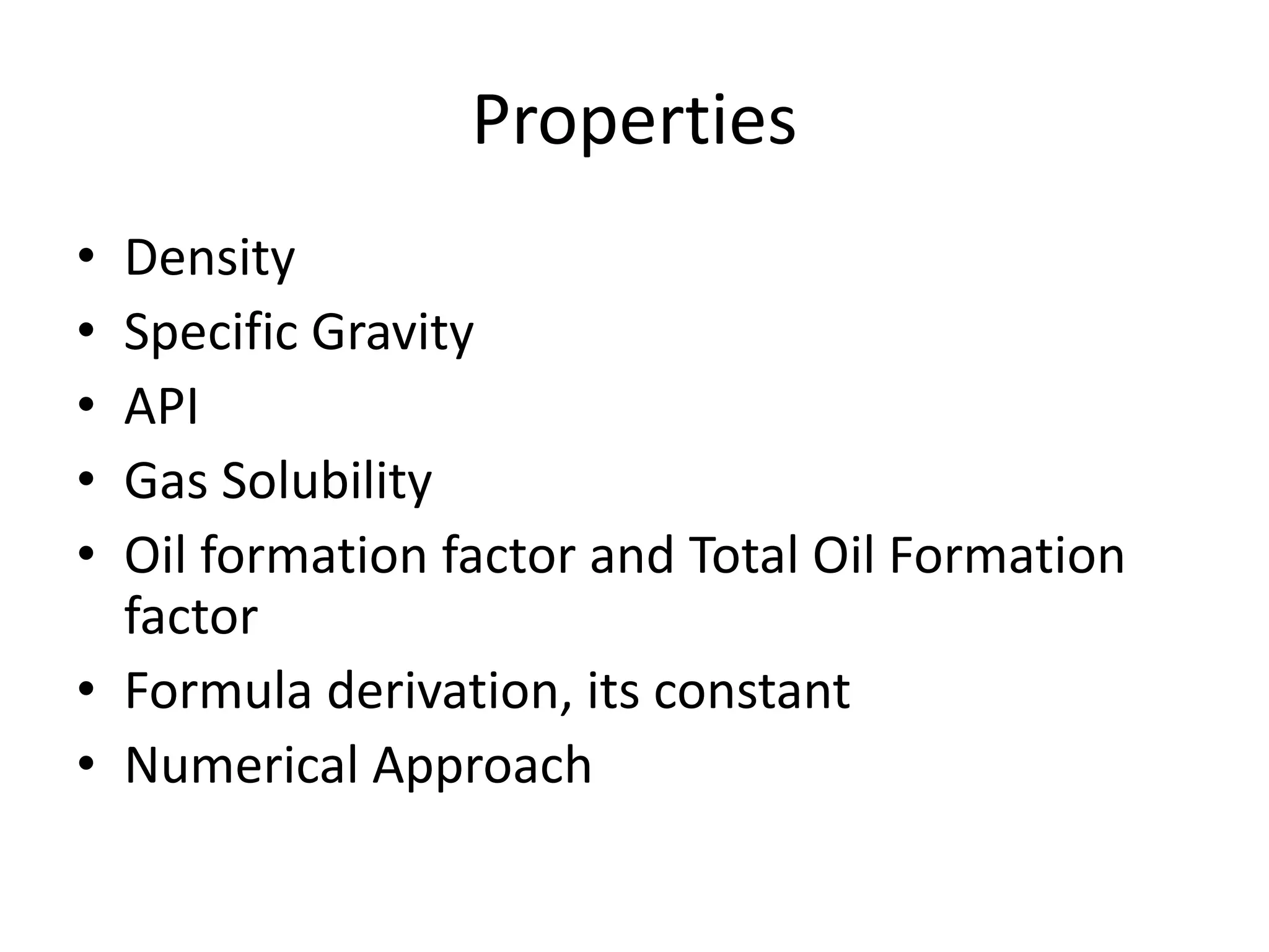 gas formation volume factor derivation | PPTX | Physics | Science