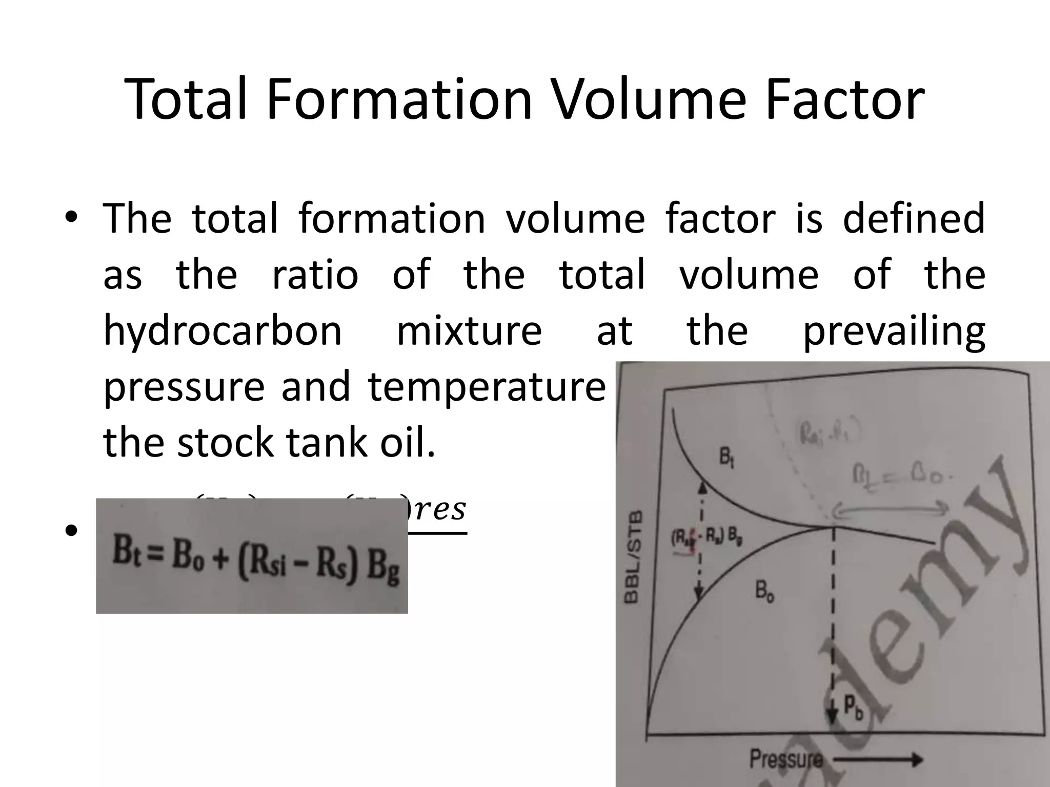Oil formation volume factor | PPTX
