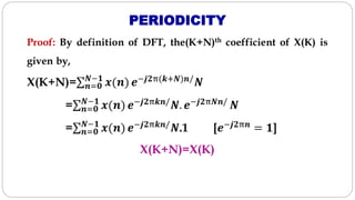 Properties of dft | PPTX