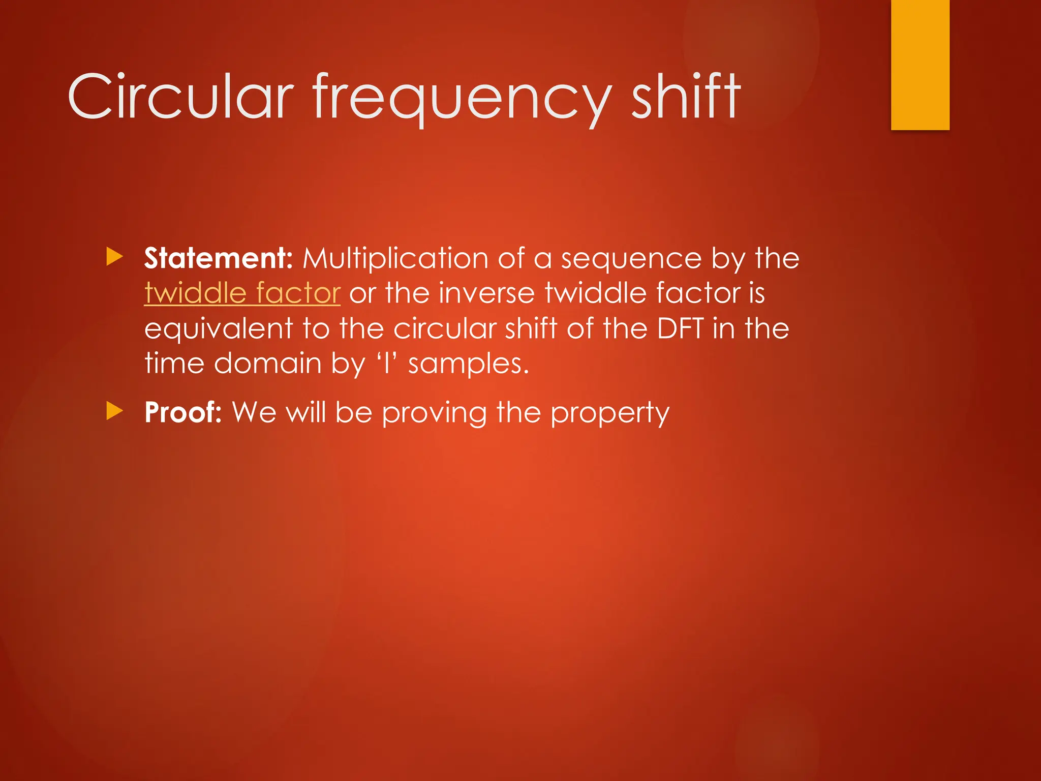 properties of Discrete Fourier Transform.pptx
