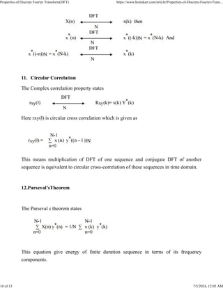 Properties of Discrete Fourier Transform(DFT).pdf