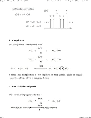 Properties of Discrete Fourier Transform(DFT).pdf