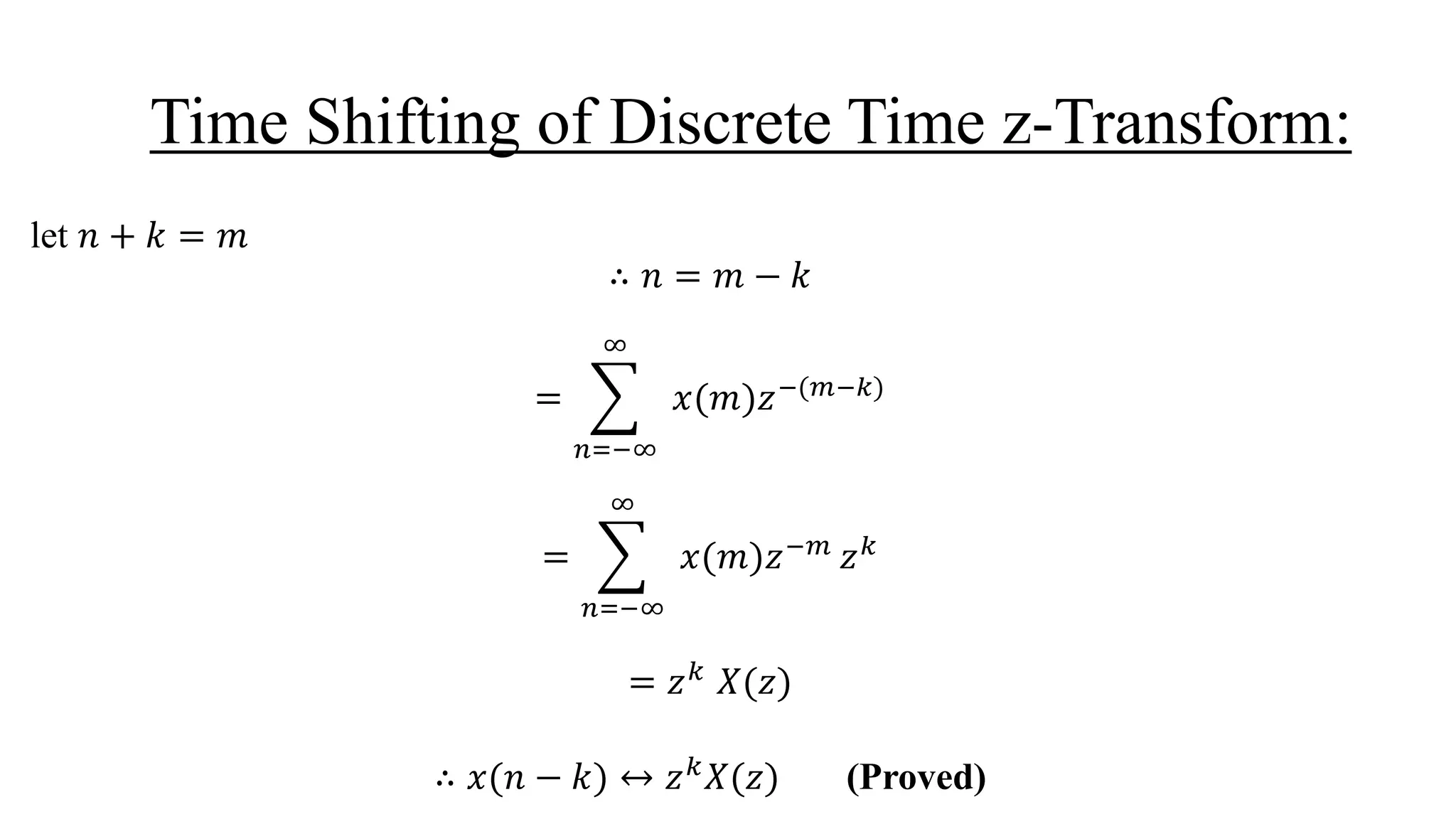 Z-Transform Properties | PPTX