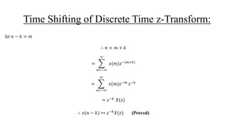 Z-Transform Properties | PPTX