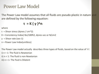 Properties of drilling fluids | PPTX