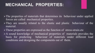 Properties of engineering materials | PDF
