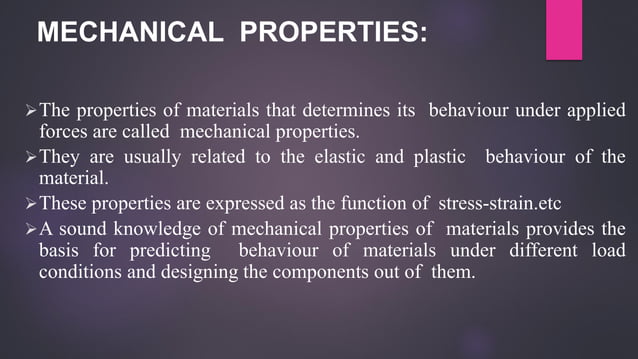Properties of engineering materials | PDF