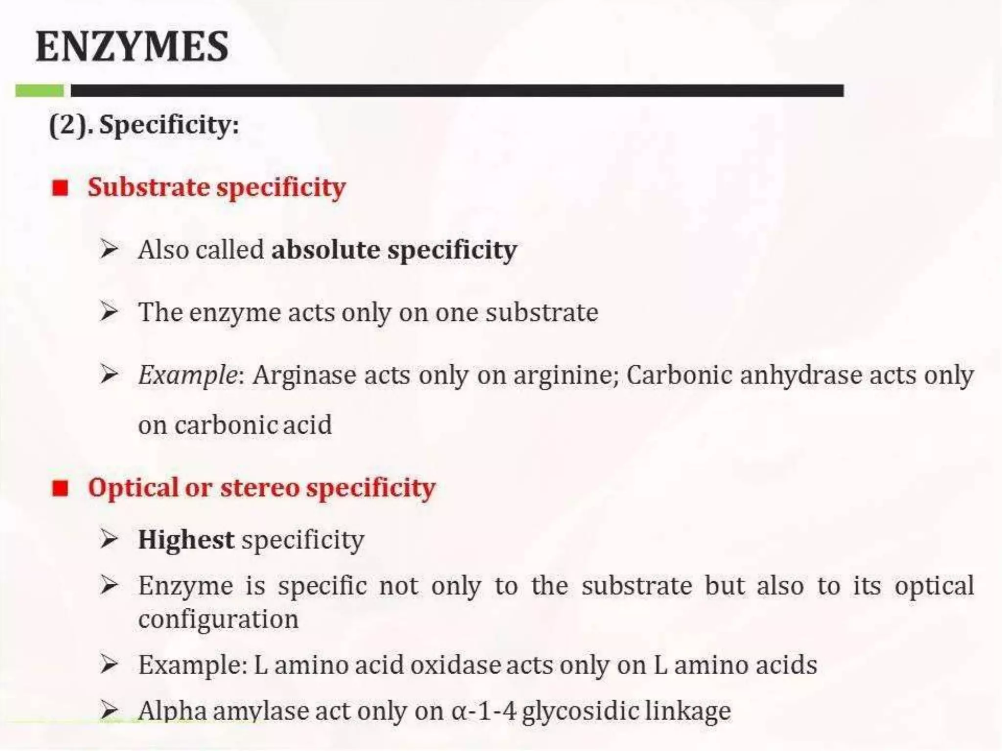Properties of enzymes | PPTX