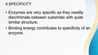 PROPERTIES OF ENZYMES.pptx