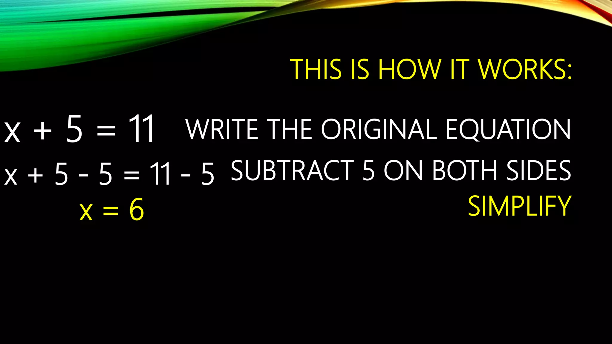 Properties of equality | PPTX