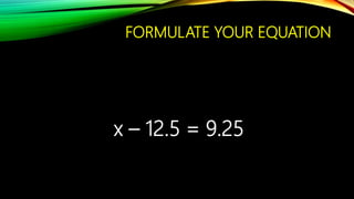 Properties of equality | PPTX