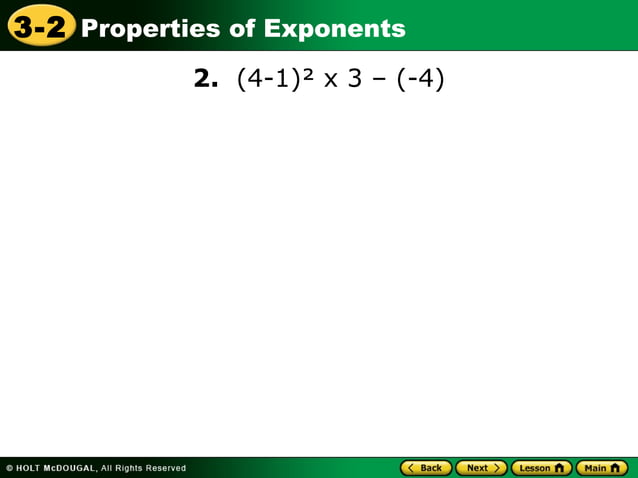 September 4th_Properties of exponents | PPT