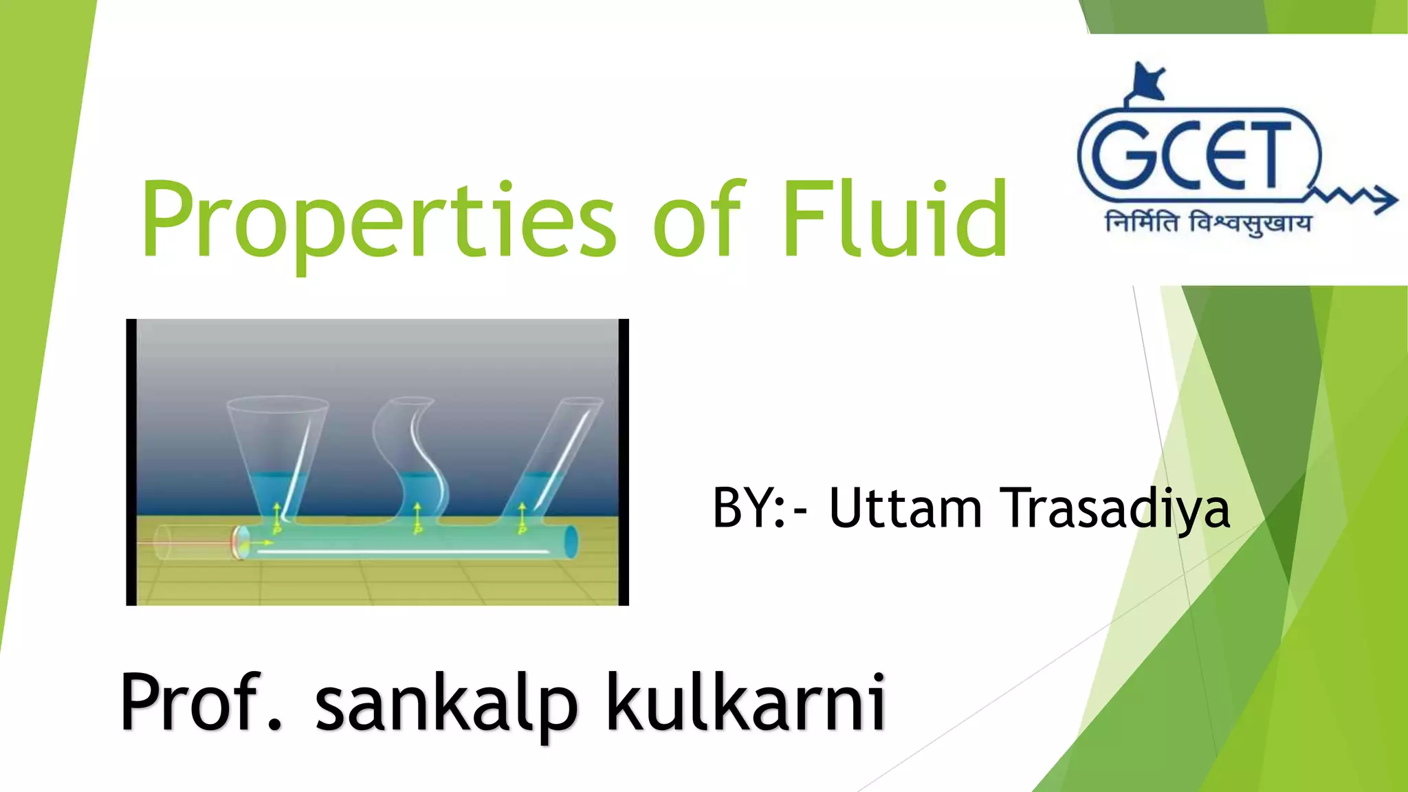 Properties of fluid | PPT